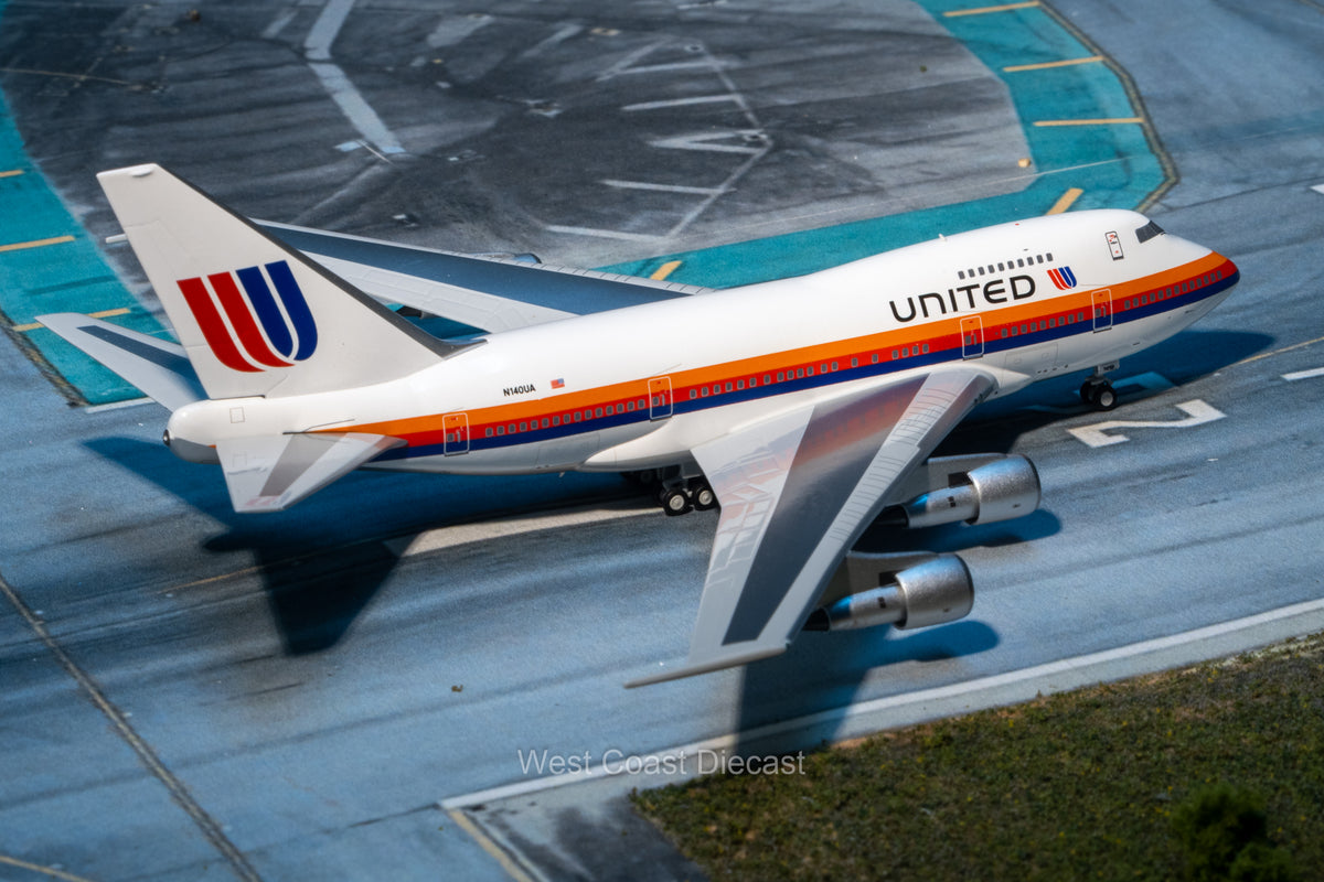 NG Models United Airlines Boeing 747SP "Saul Bass" N140UA – West Coast ...