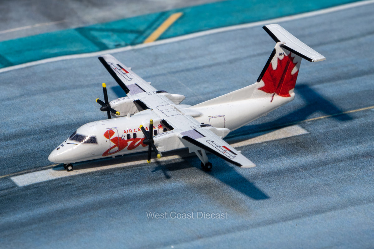 3D Design Deck Air Canada Jazz Bombardier Dash 8-Q100 “Orange Livery ...