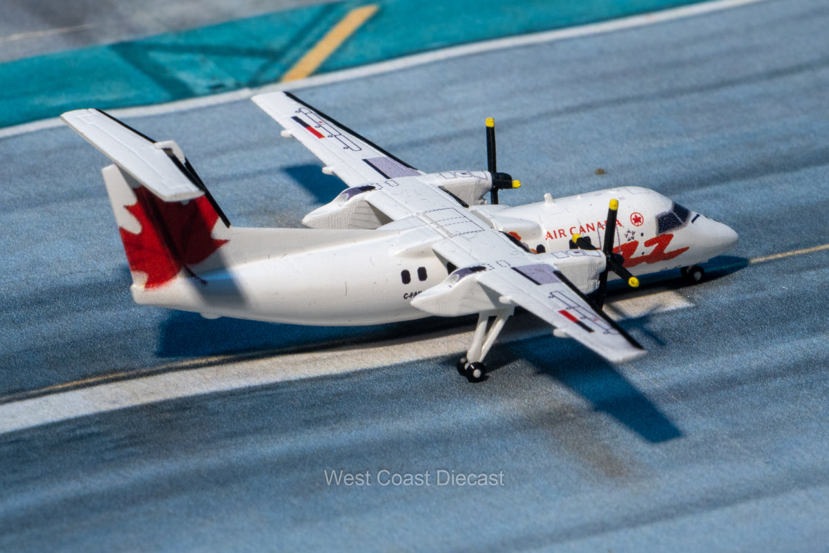 3D Design Deck Air Canada Jazz Bombardier Dash 8-Q100 “Orange Livery ...