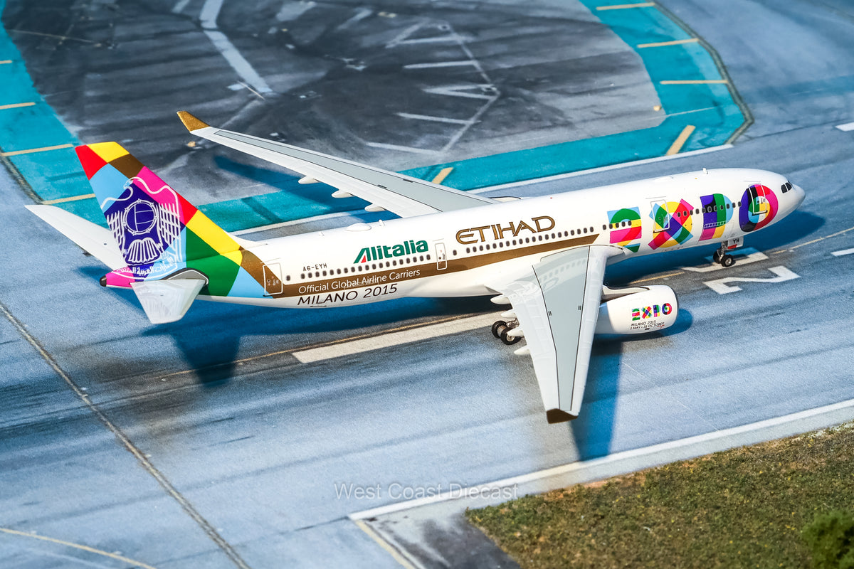 Phoenix Models Etihad Airways Airbus A330-200 "Expo Milan" A6-EYH ...