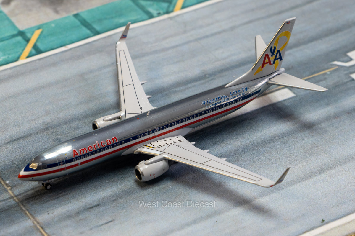 C Models American Airlines Boeing 737-800 “Chrome Flagship Livery” N90 ...