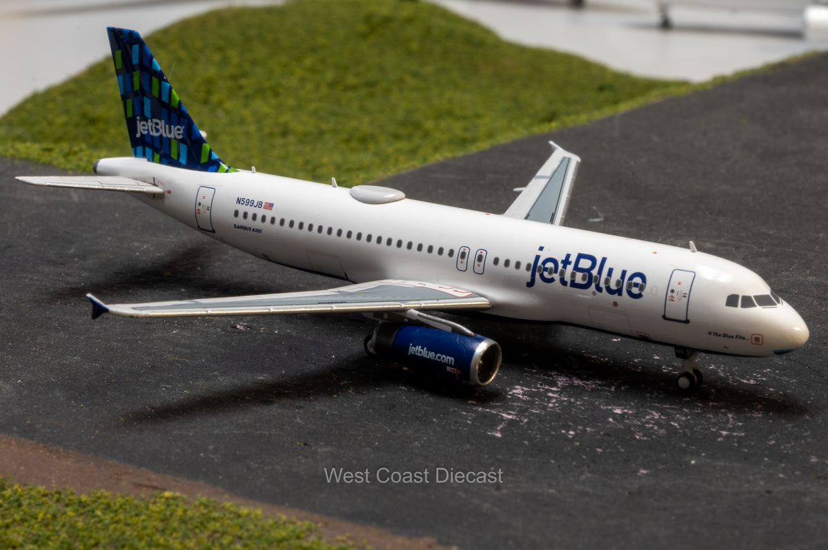 Altitude Models JetBlue Airbus A320-200 "Highrise/Mismatched Nose" N59 ...