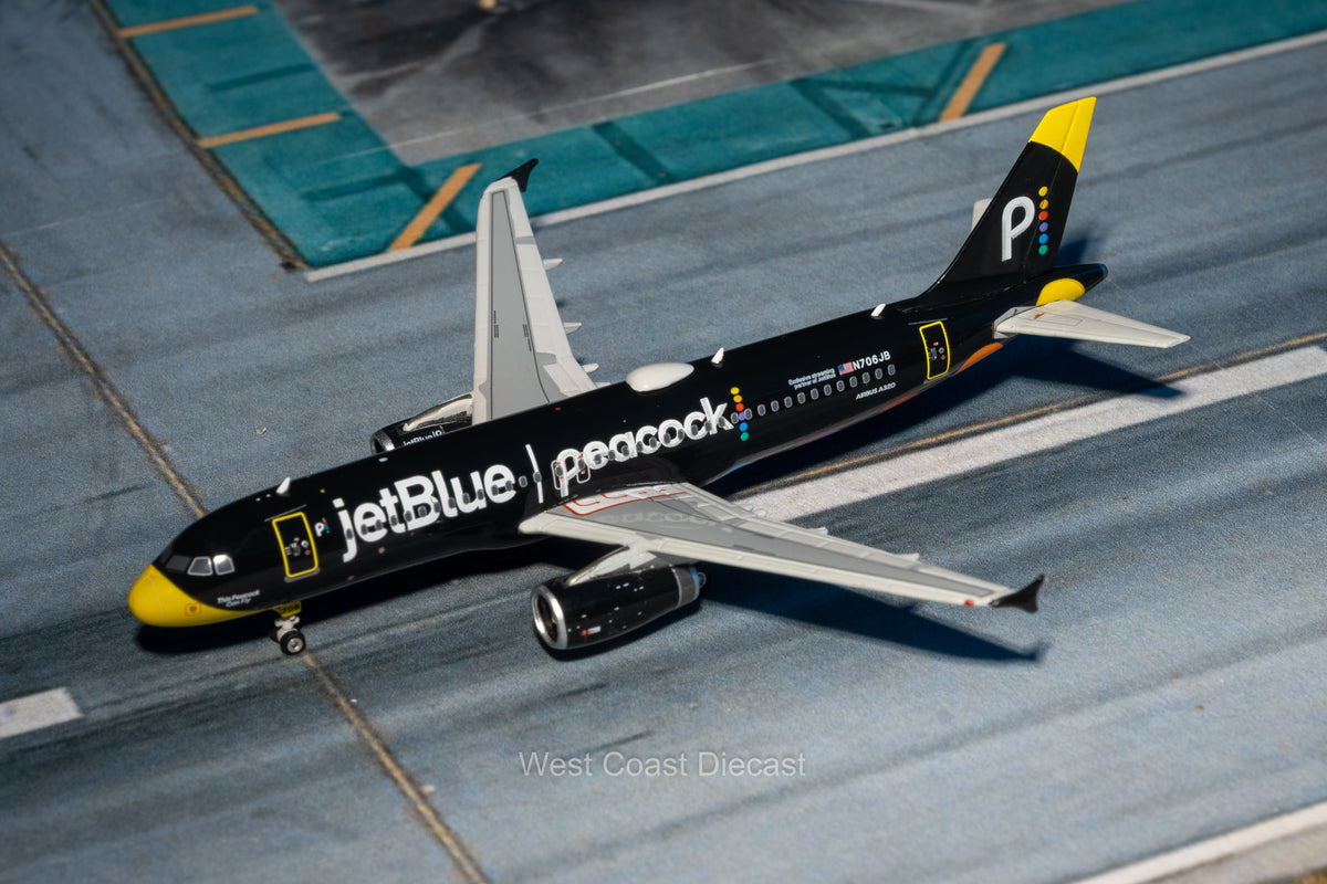 Phoenix Models JetBlue Airbus A320-200 “Peacock Livery” N706JB – West ...