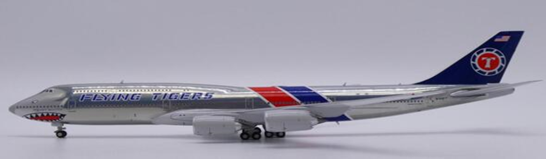 October Release JC Wings Flying Tigers Boeing 747-8F "Fantasy/Polished ...