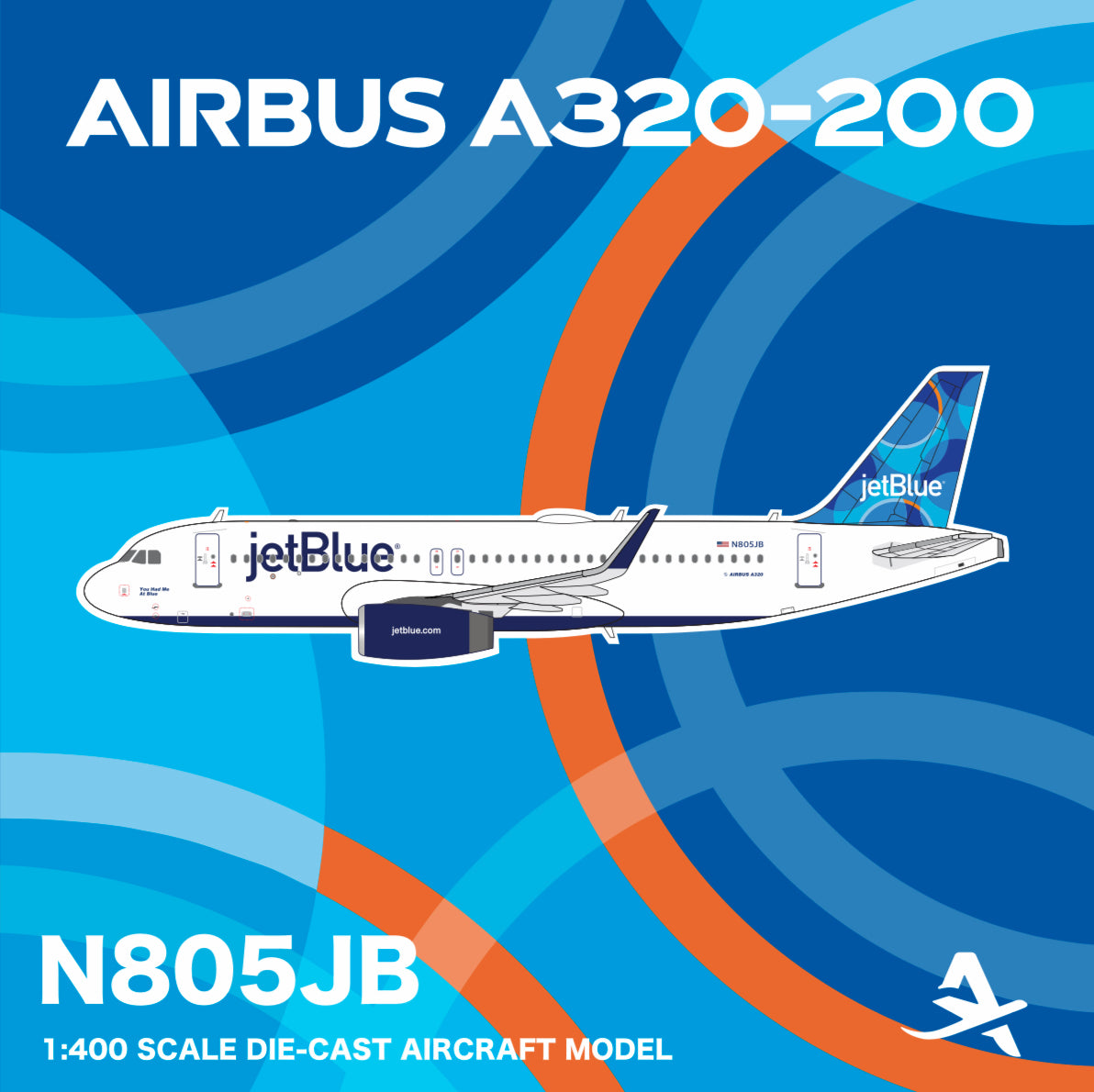 Altitude Models JetBlue Airbus A320-200S "Spotlight" N805JB – West ...